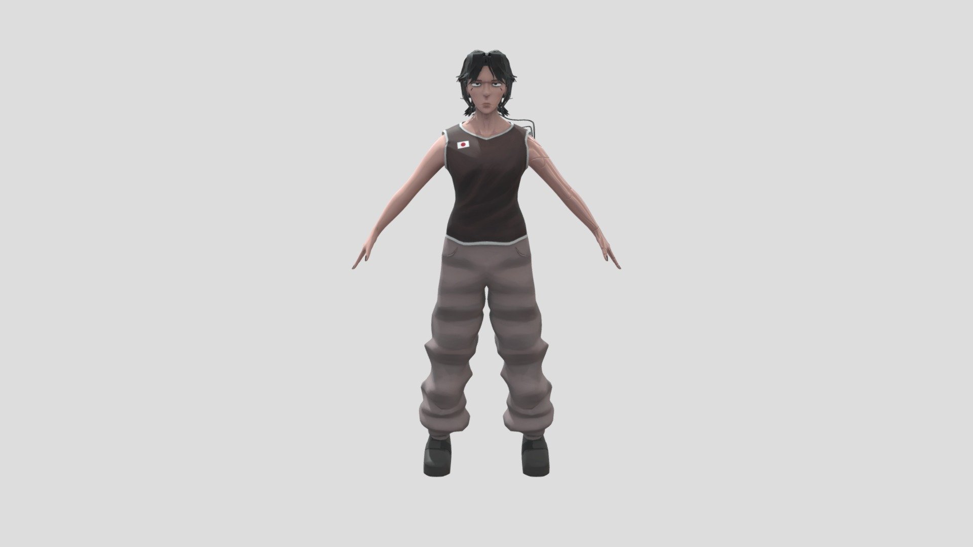 Cyberpunk Olympics Character - 3D model by ABruhg [2ca0e97] - Sketchfab