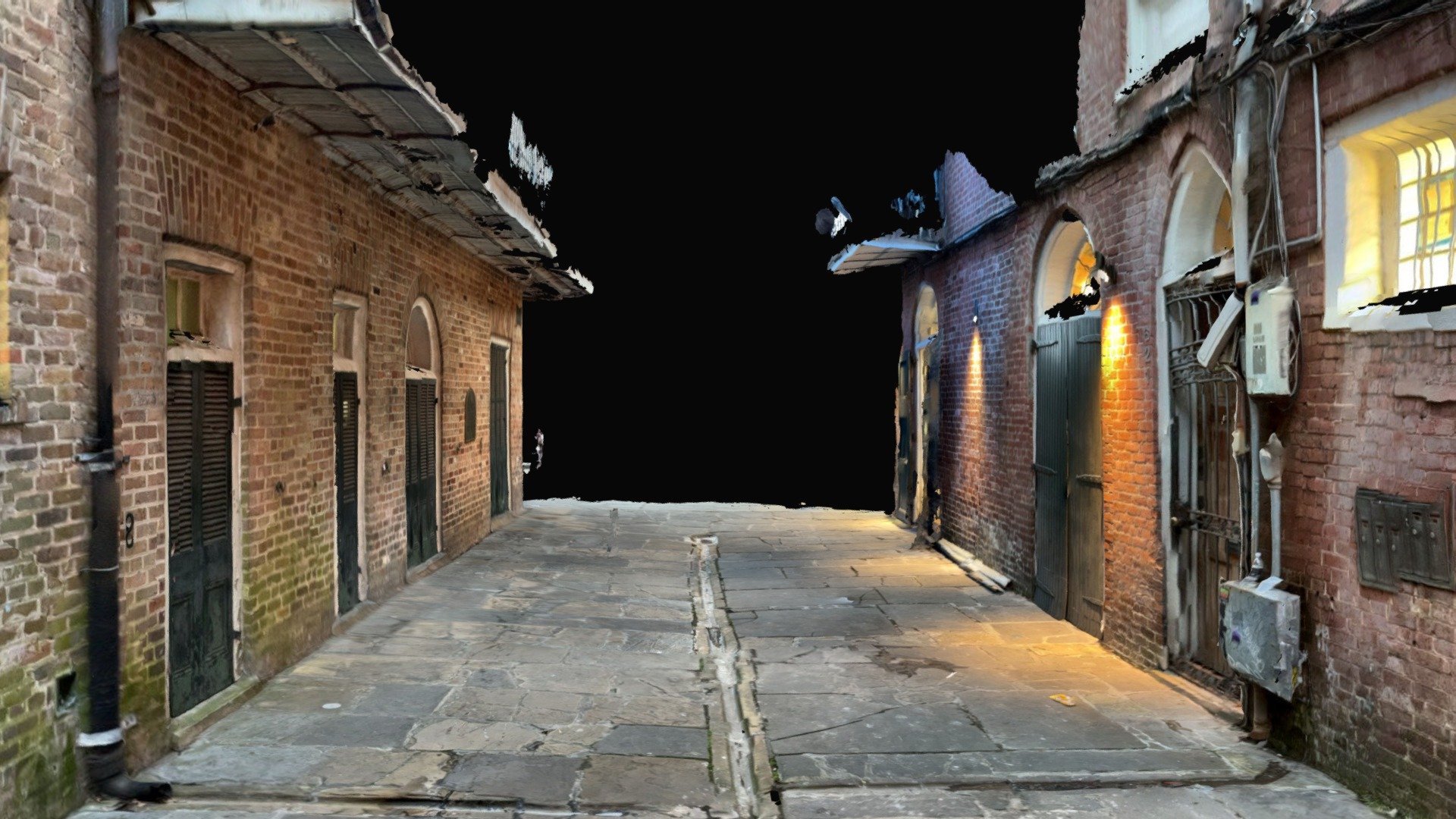 NOLA pirate side alley - Download Free 3D model by pixeldog4ever ...