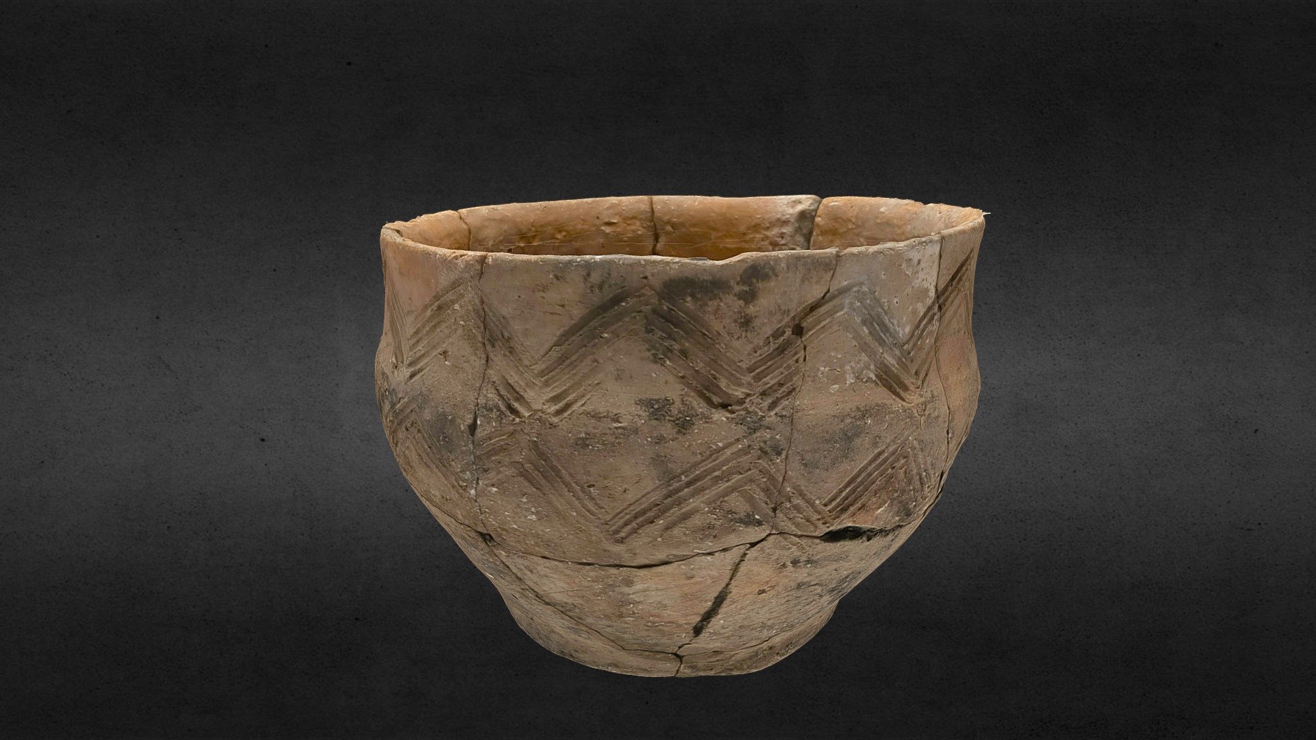 Bronze Age pot L1K5P8 - Download Free 3D model by Archaeological Museum ...