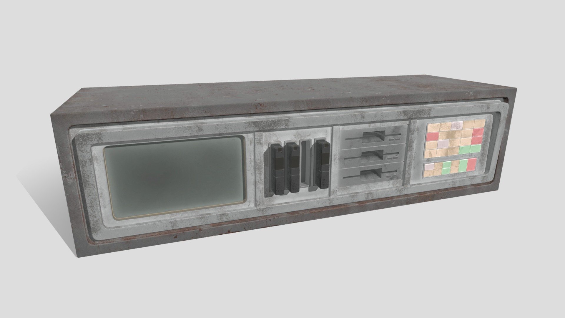 Cartridge Console for scifi indoor scene - 3D model by Art-Teeves ...