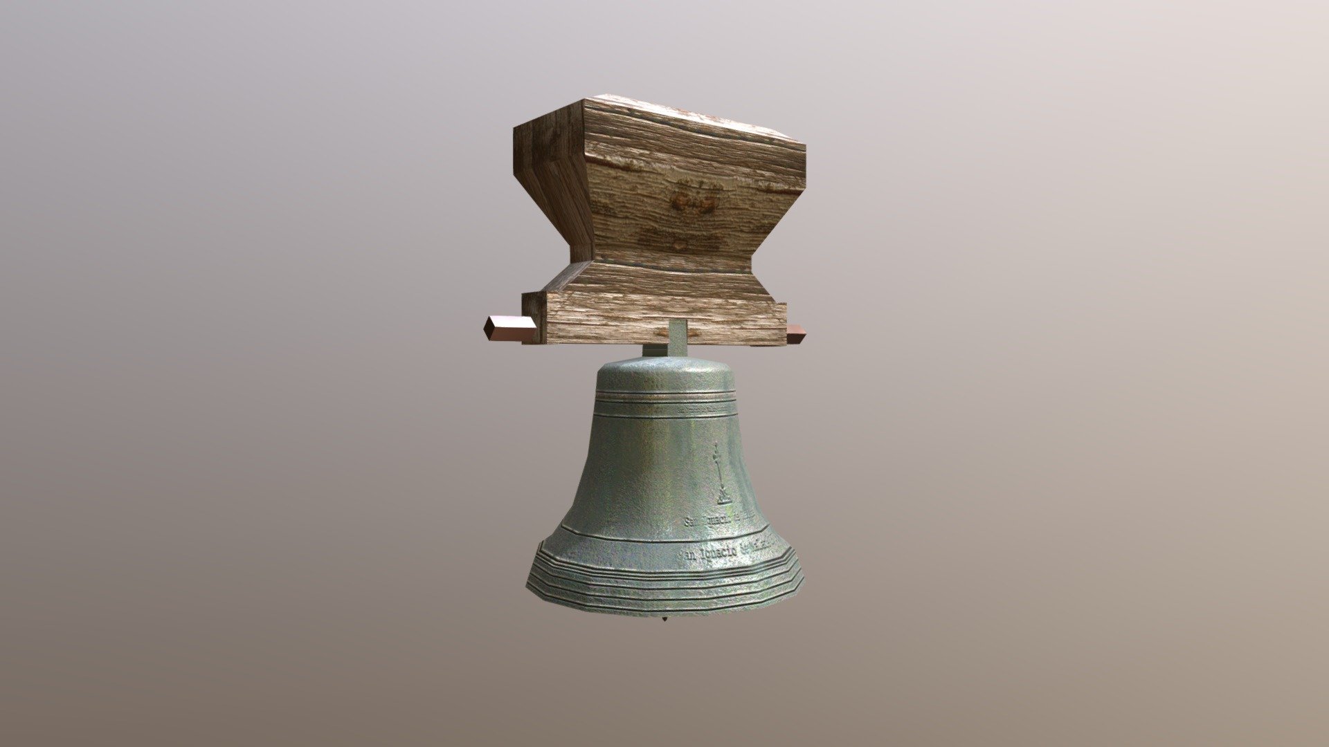 Dsc-Ignacia Church Bell - 3D model by David Cooper (@majikstan ...