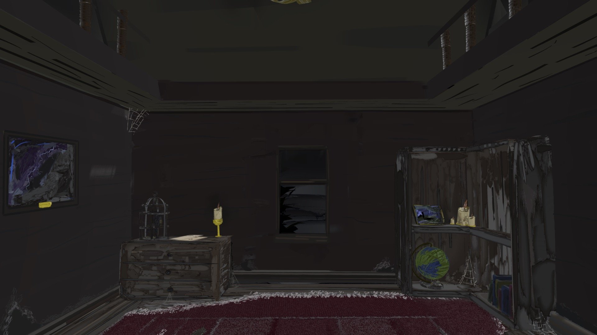 Resident Evil Themed VR Room - Download Free 3D model by ghando ...