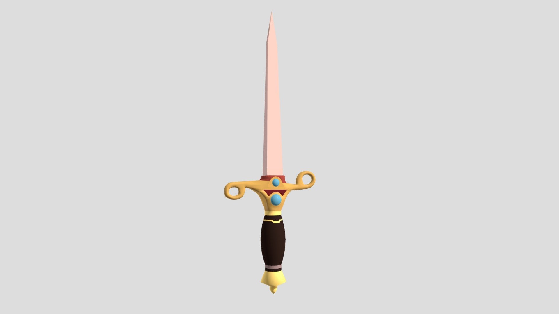 dagger - 3D model by ja.van.dongen [2ca5e0b] - Sketchfab