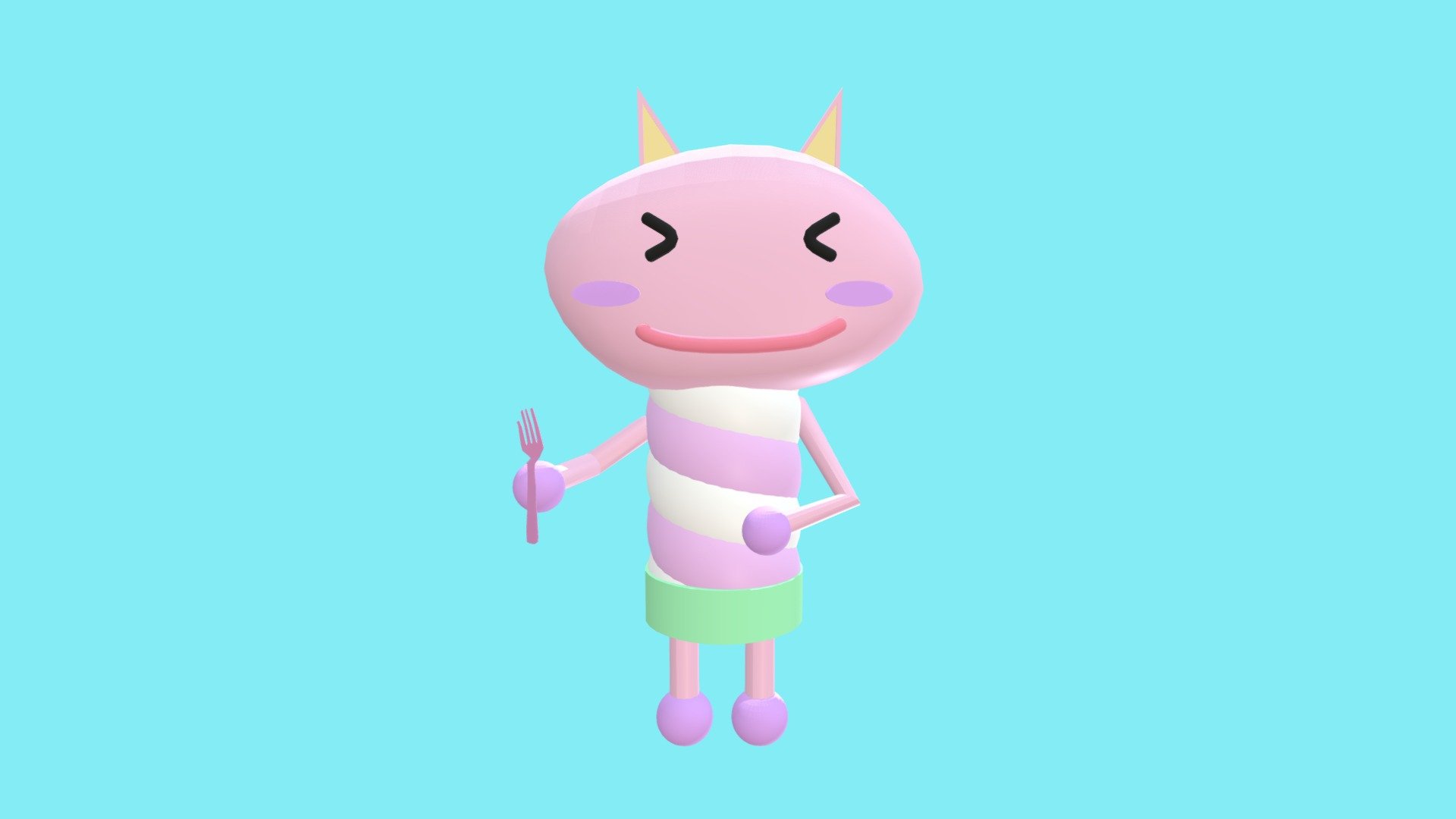 Kitty Visco - 3D model by merlinammm [2caa06f] - Sketchfab