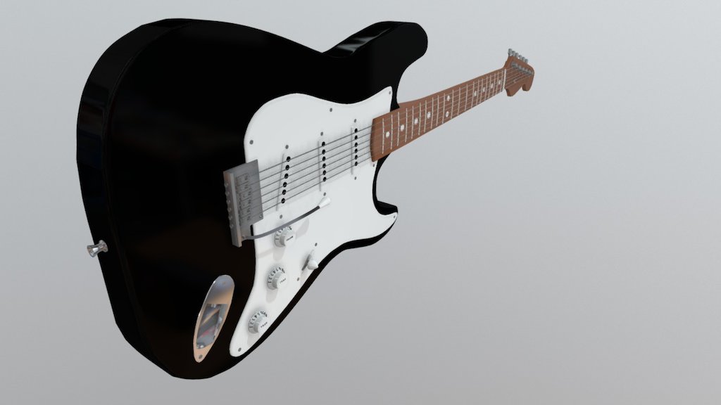 Electric Guitar - Download Free 3D model by Tiago.Costa [2caa9ee ...