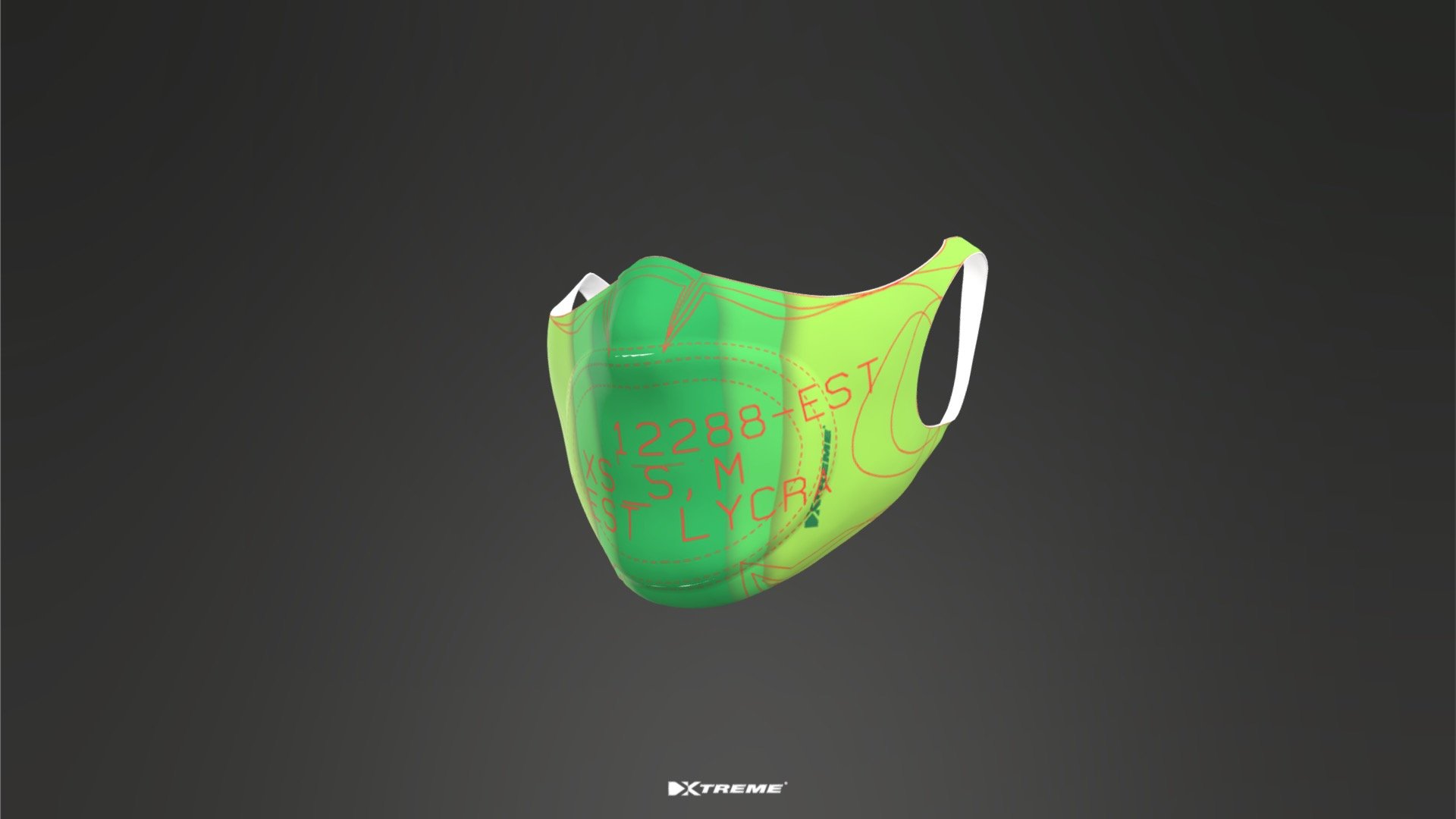 X-Facemask L2 - 3D model by Konggaard - Xtreme Custom (@Konggaard ...