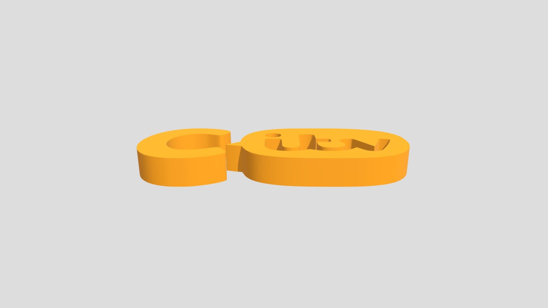 Citv logo finally 3d - Download Free 3D model by Cutie chuchel (@vlw83 ...