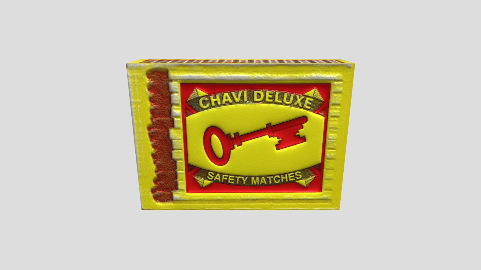 MatchBox 3D Model - Chavi - 3D model by Anubhav Upadhyay ...