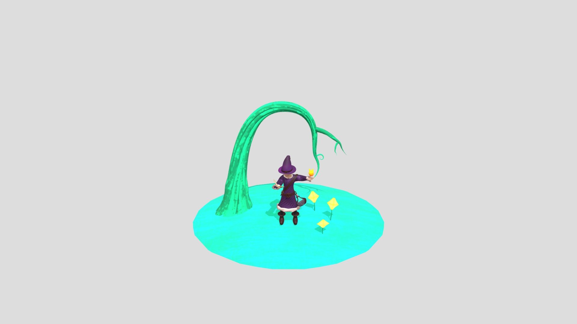Xander the Wizard - 3D model by wglover2 [2cad9f3] - Sketchfab
