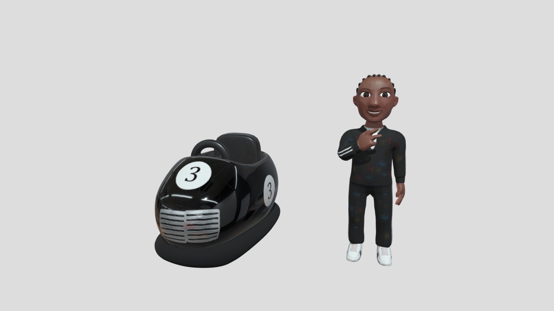 Wesley - 3D model by Hugo.Dalben [2caebd7] - Sketchfab