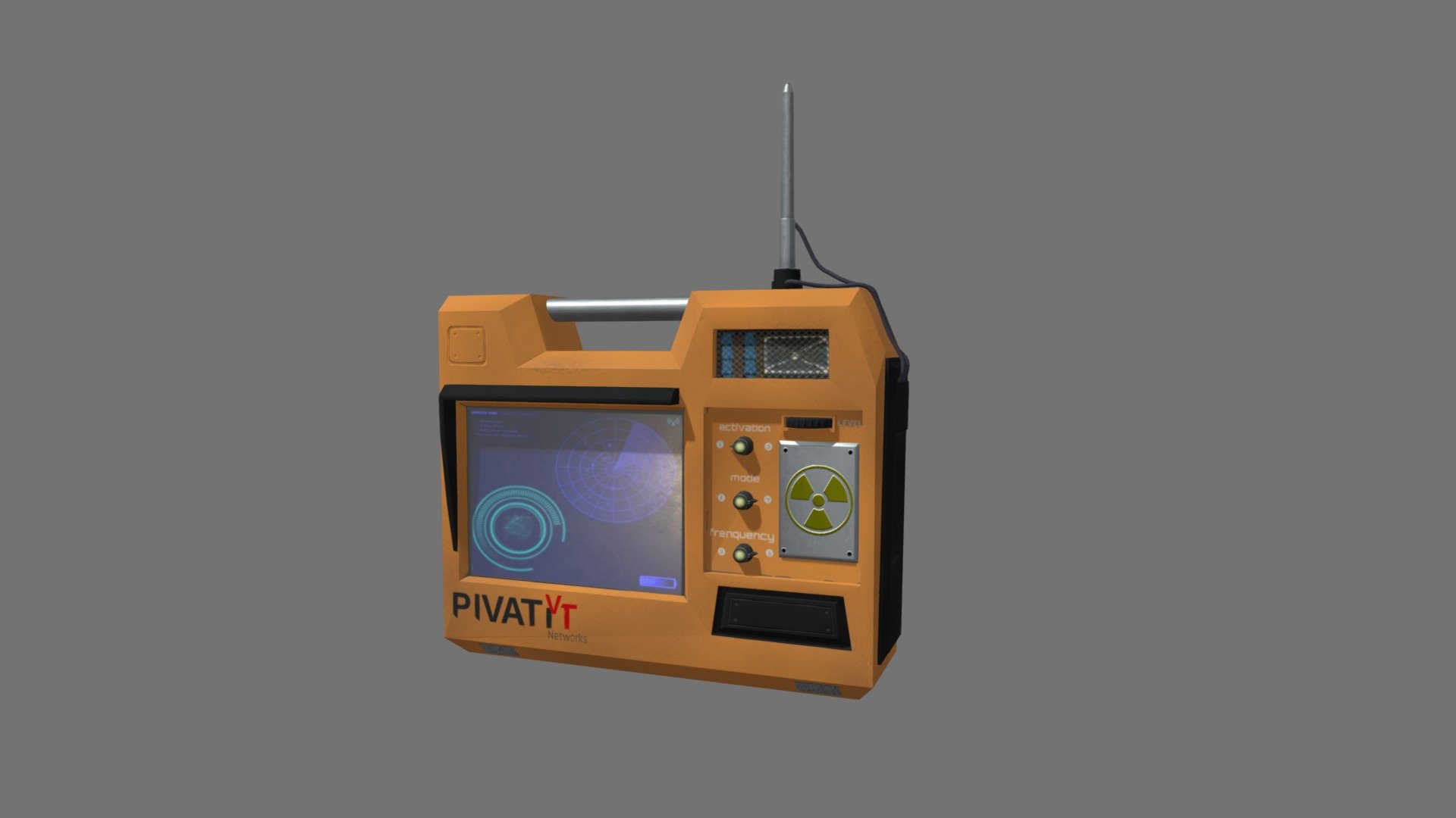 Radio low poly - 3D model by GwendolineR [2cafd72] - Sketchfab