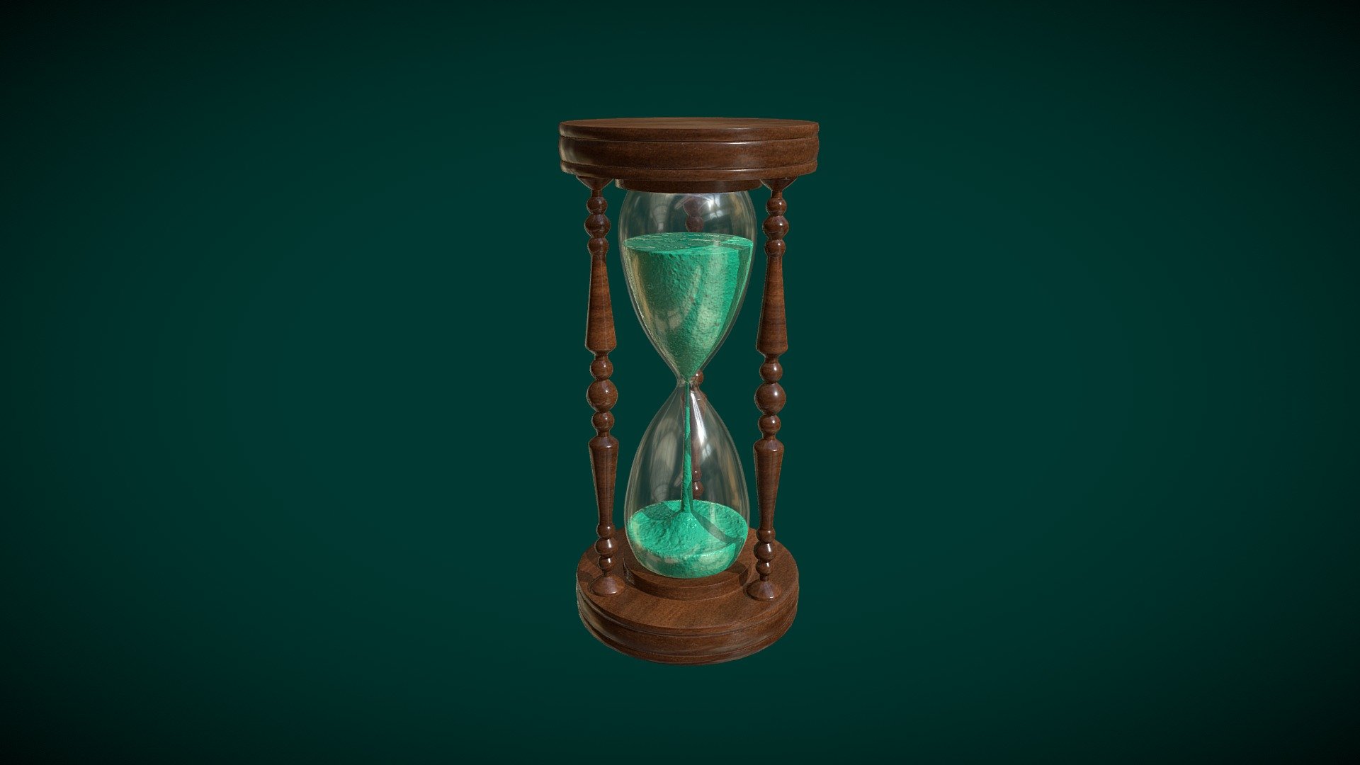 Hour Glass - 3D model by kratzzz [2cb0998] - Sketchfab