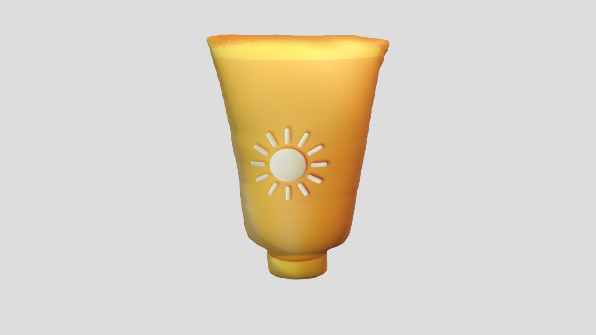 Sunscreen 3D - 3D model by ihzaahyati [2cb1975] - Sketchfab