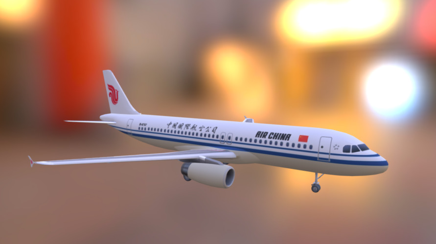 Air China A320 - 3D model by svenpotsdam [2cb2552] - Sketchfab