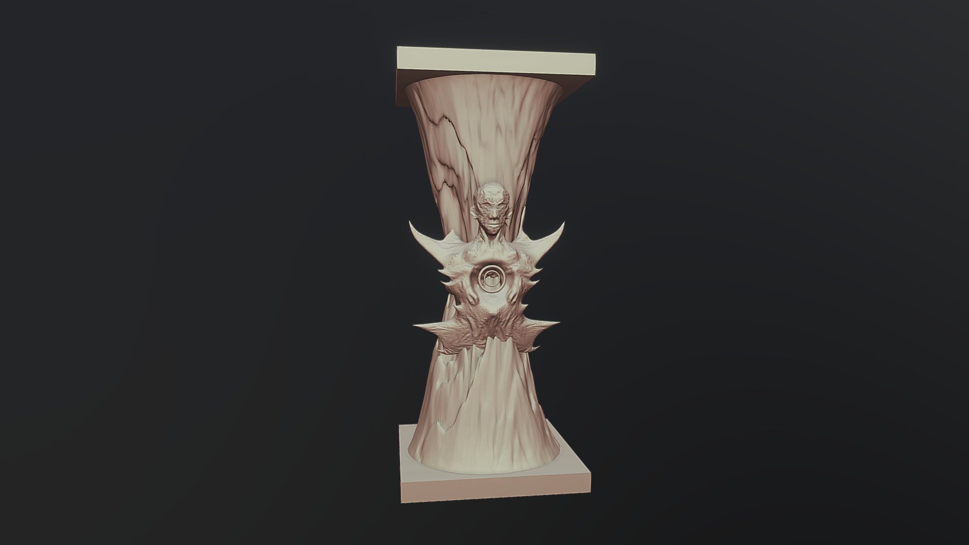 ABSTRACT - Demonic sculpt - 3D model by atwadswo [2cb28a6] - Sketchfab
