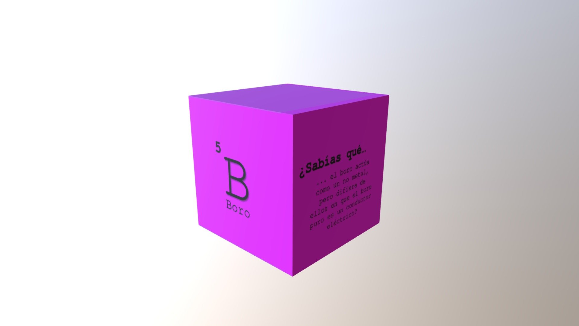 5 B - 3D model by gcristian (@cgaber) [2cb3feb] - Sketchfab