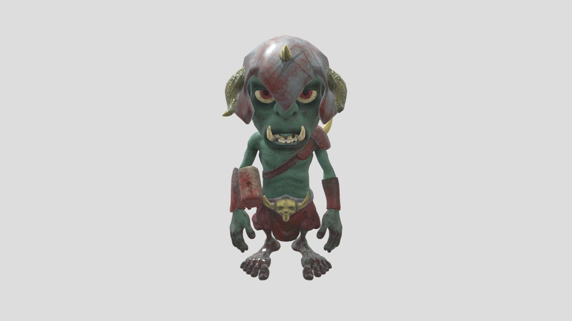 Orc, Daniela Passos - 3D model by danielaterrapassos [2cb4e30] - Sketchfab