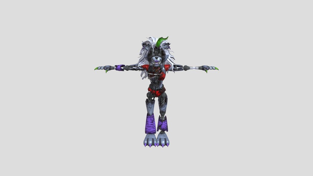 Roxanne Wolf - A 3D model collection by RoxanneTheArtist945 ...