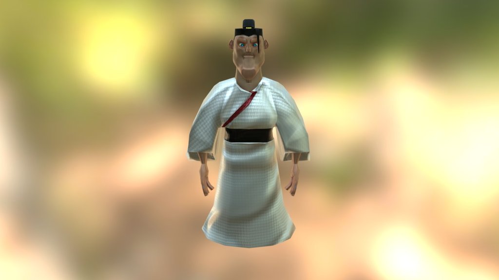 Samurai Jack Stylized - 3D model by antonioarim [2cb5815] - Sketchfab