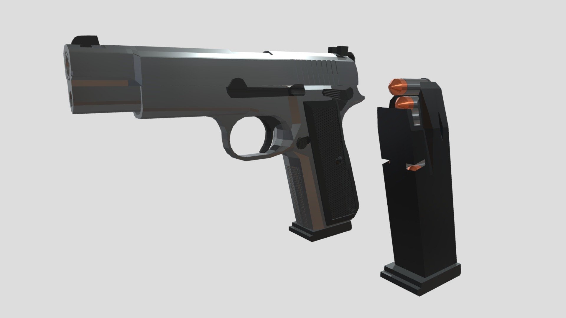 FN High Power Gun - 3D model by syriah183 [2cb5ea8] - Sketchfab