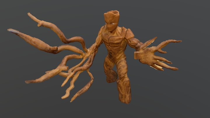 Groot-figure 3D models - Sketchfab