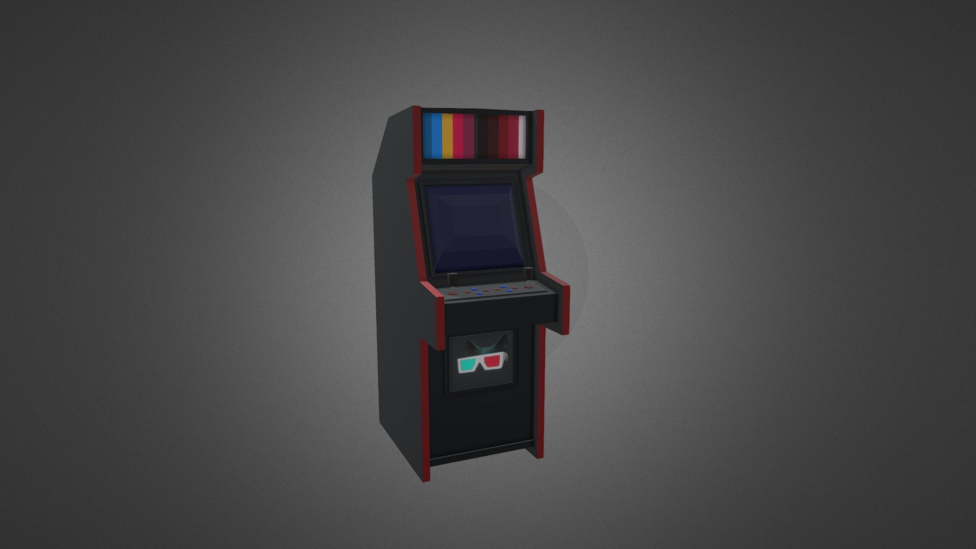 Arcade Machine - Download Free 3D model by Low Poly Models ...