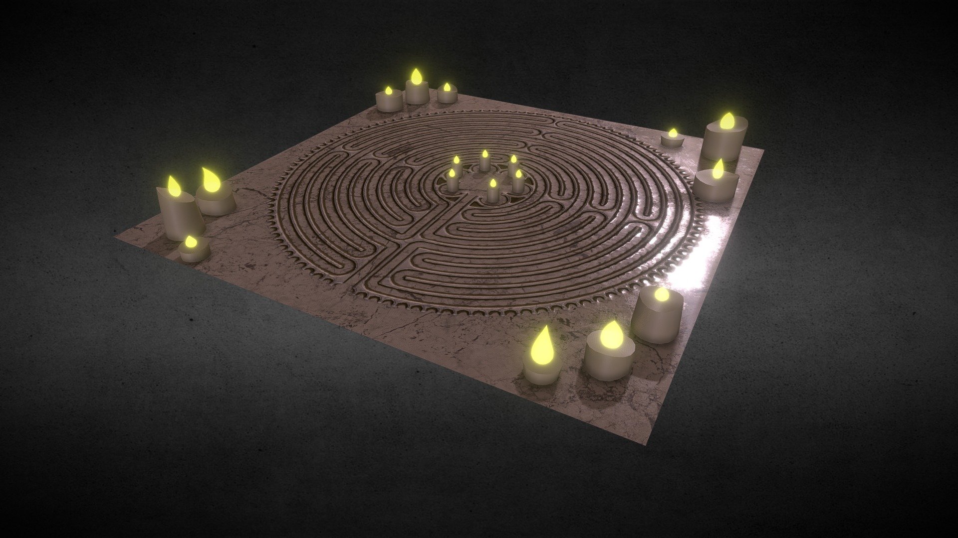 Maze - Download Free 3D model by Alena Markova (@alenamarkova) [2cbba0b ...