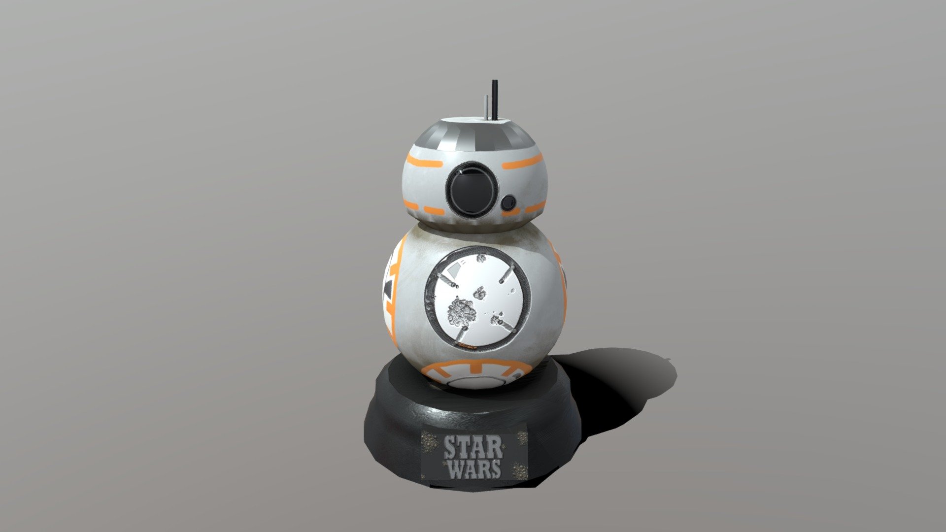 STAR WARS BB-8 - 3D model by Angel_Vazquez [2cbf095] - Sketchfab