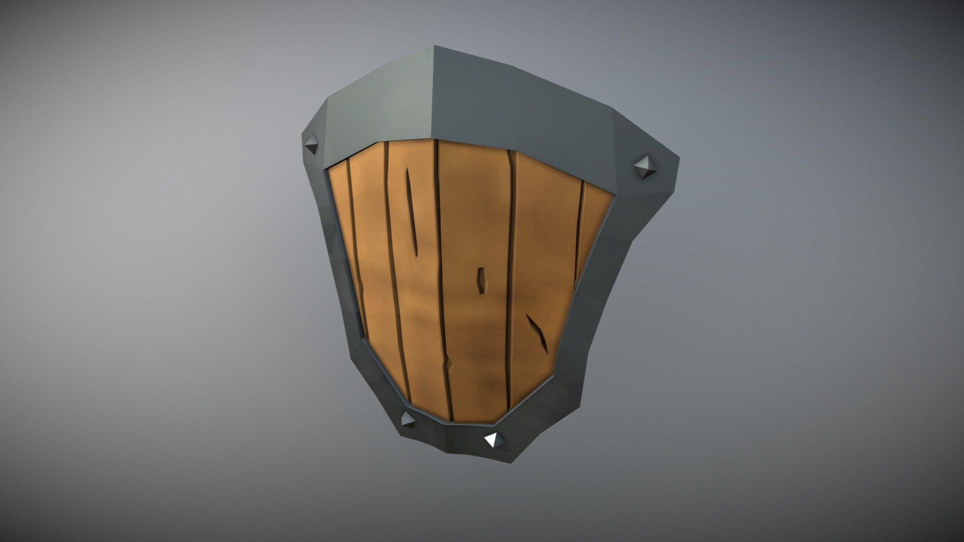 Low Poly Shield - 3D model by Andrew Sundeen (@fractalcactus) [2cbf8f6 ...