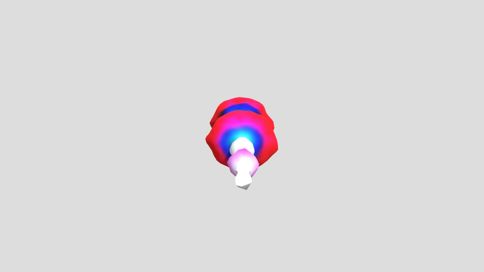 blue and red spaceship with huge engines - Download Free 3D model by ...
