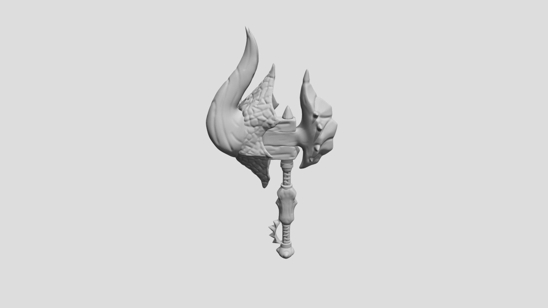 Dual Diablos Hammer - 3D model by J-Charge [2cc022c] - Sketchfab