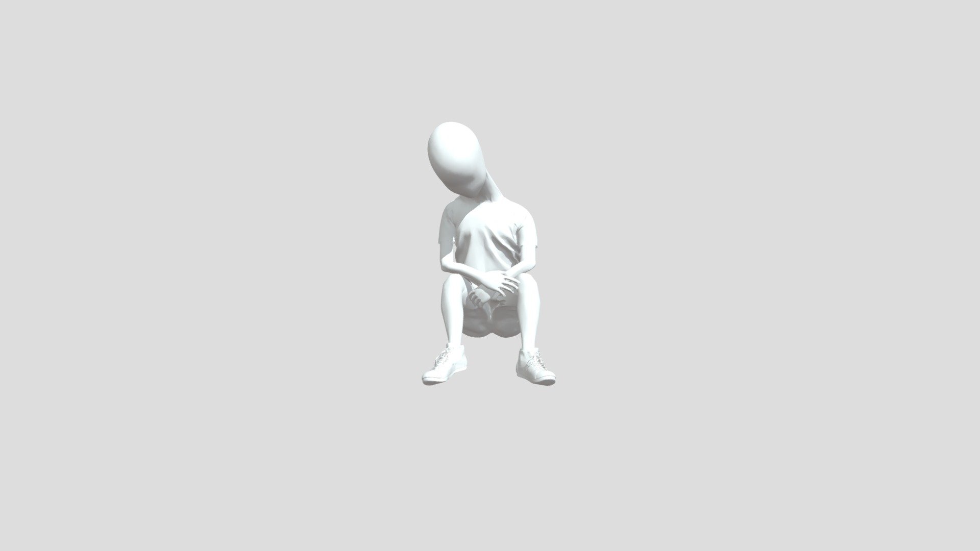 Sad Boy - 3D model by Patricia Rohrbacher (@patiii) [2cc76f3] - Sketchfab