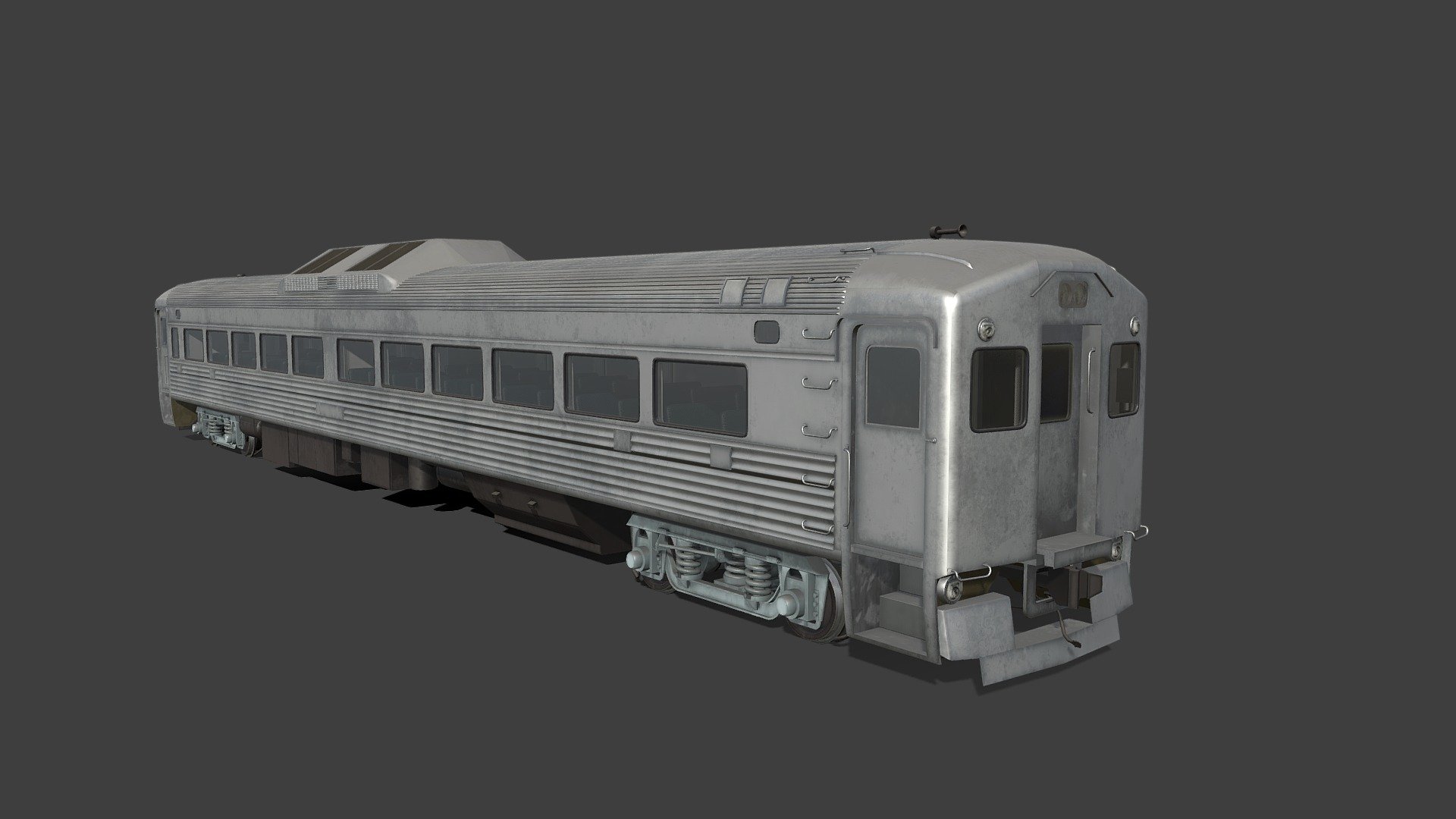 Budd Rail Diesel Car RDC - Buy Royalty Free 3D model by Tim Samedov ...