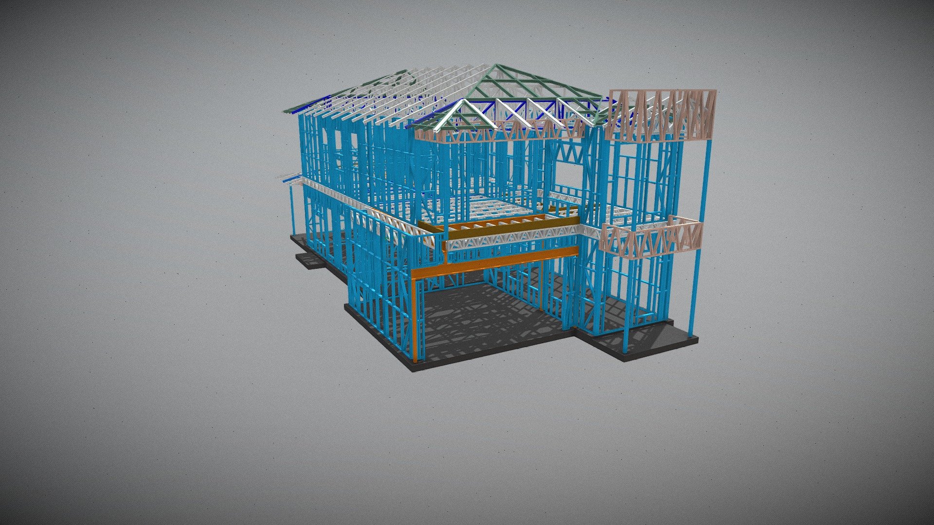 14 Mulgara St, Melonba - 3D model by GNLframeandtruss [2cc8f5e] - Sketchfab
