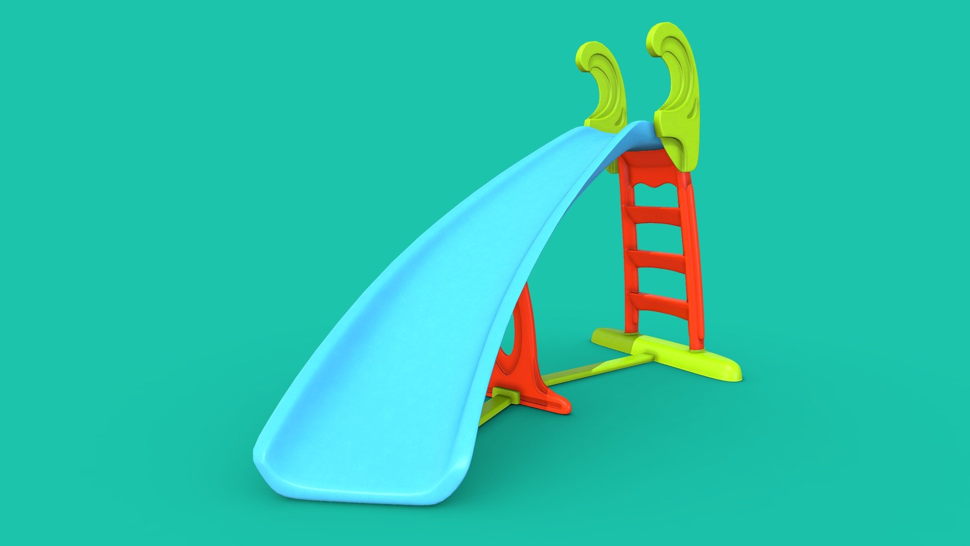 Kids slide 1 - Buy Royalty Free 3D model by MDgraphicLAB [2cca27f ...