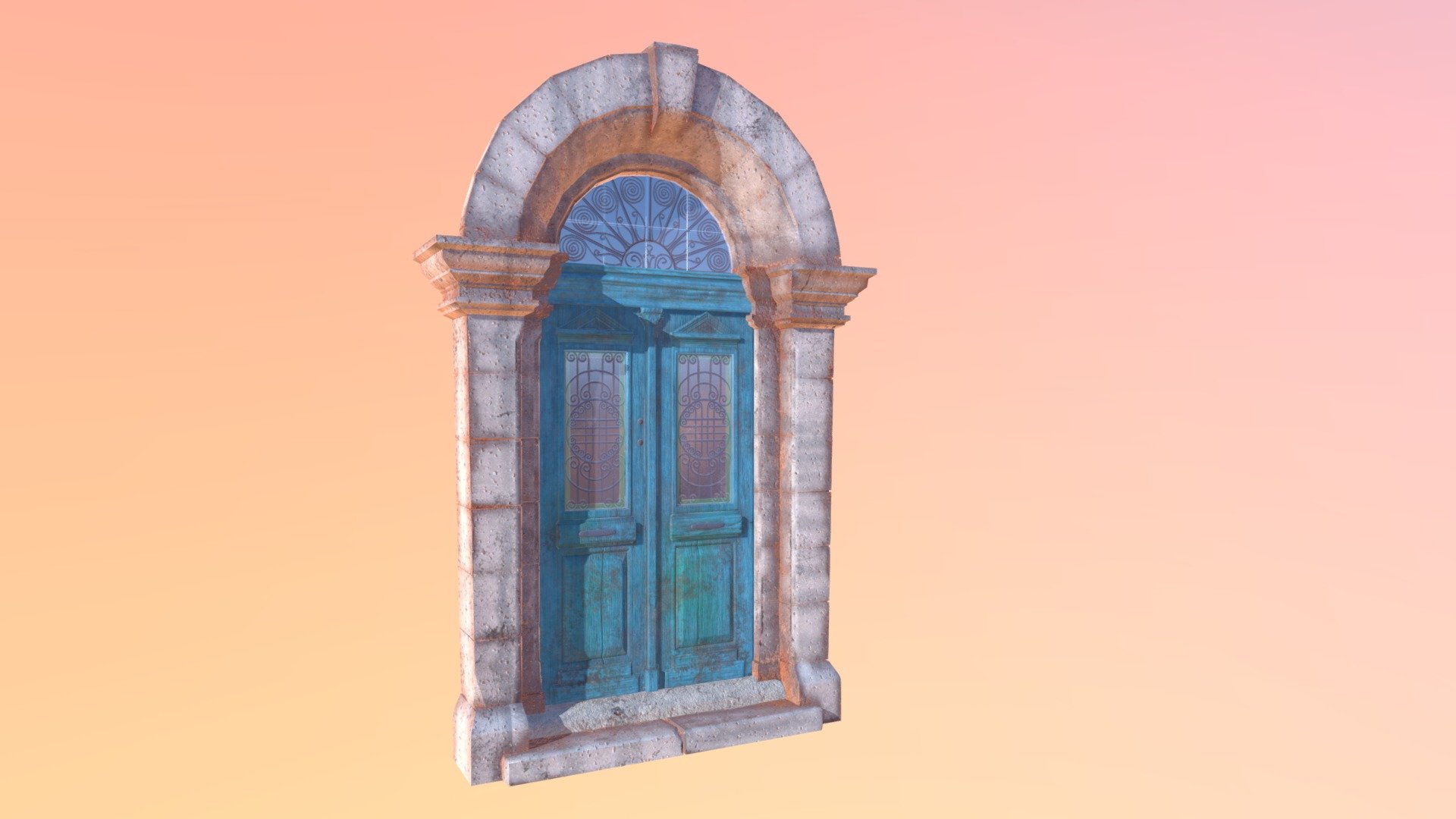 Door Asset lowpoly - Buy Royalty Free 3D model by Yuliya (@rendergirl ...