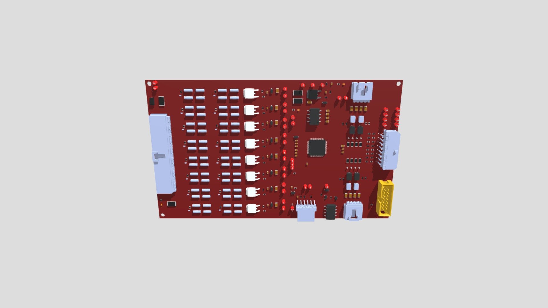 BMS_PCB - 3D model by terpsracingev [2ccb777] - Sketchfab