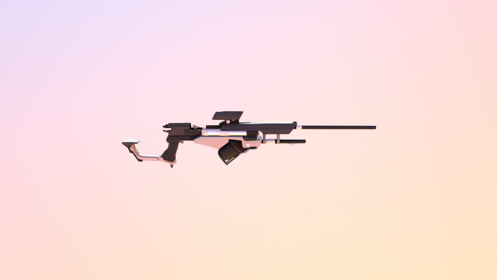 Ana Gun - Download Free 3D model by Visaam (@visaam99) [2ccc404 ...
