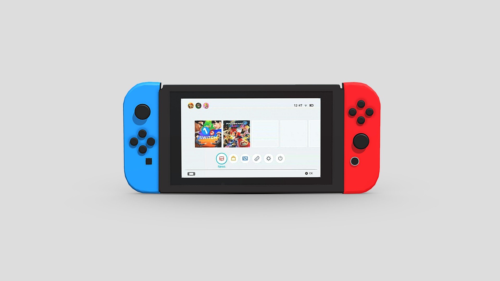 Nintendo Switch - 3D model by frankie ng (@frankien.ng) [2ccee1a ...