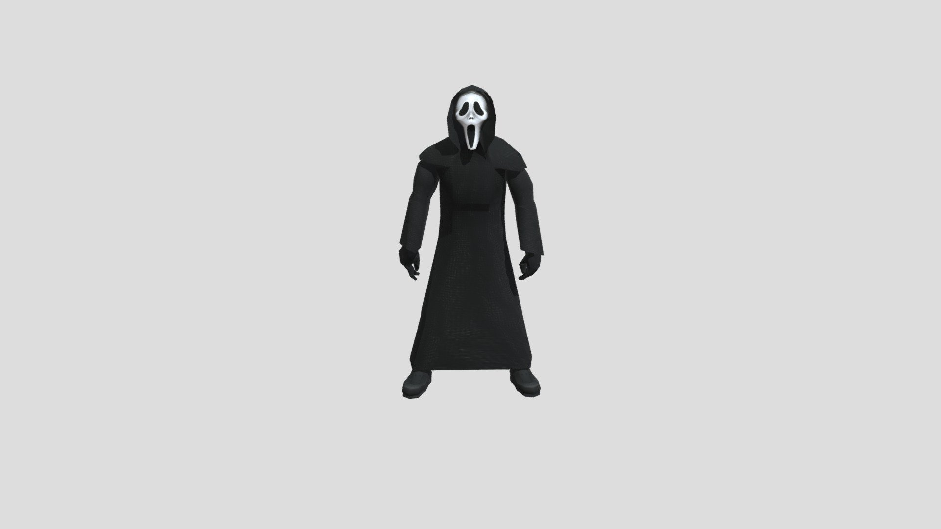 Ghostface Animated Low Poly2 - Download Free 3D model by garwri115 ...