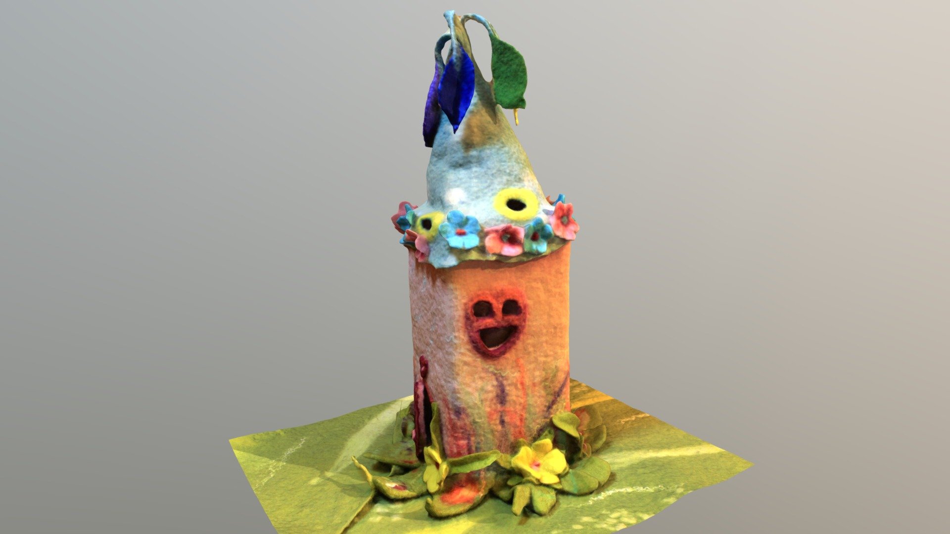 Fairy house - 3D model by Audra [2cd1d9e] - Sketchfab