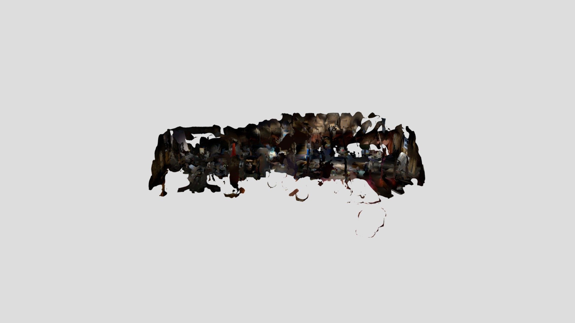 Attic after things were missing - Download Free 3D model by ...
