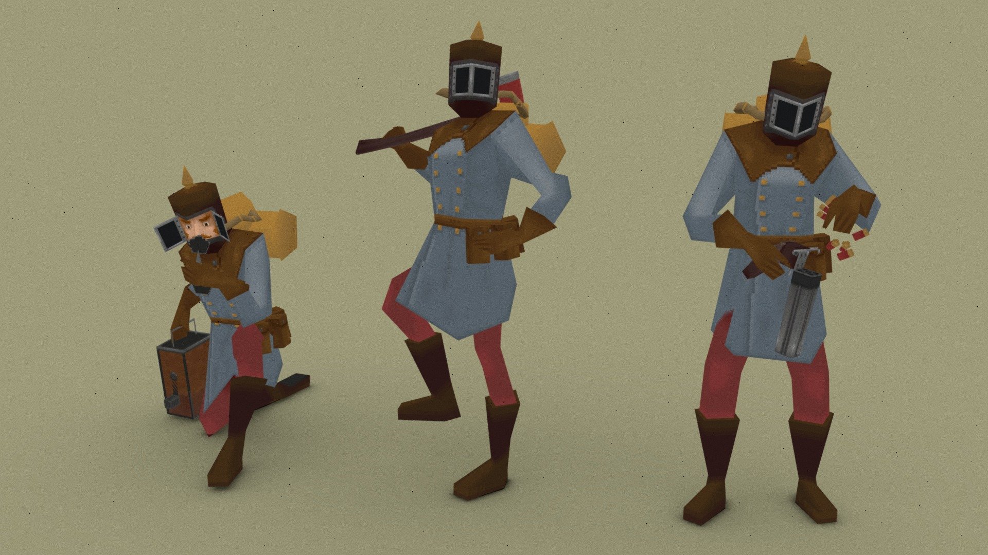 Robida Aeronaut - Download Free 3D model by Octaviolet [2cd348e ...