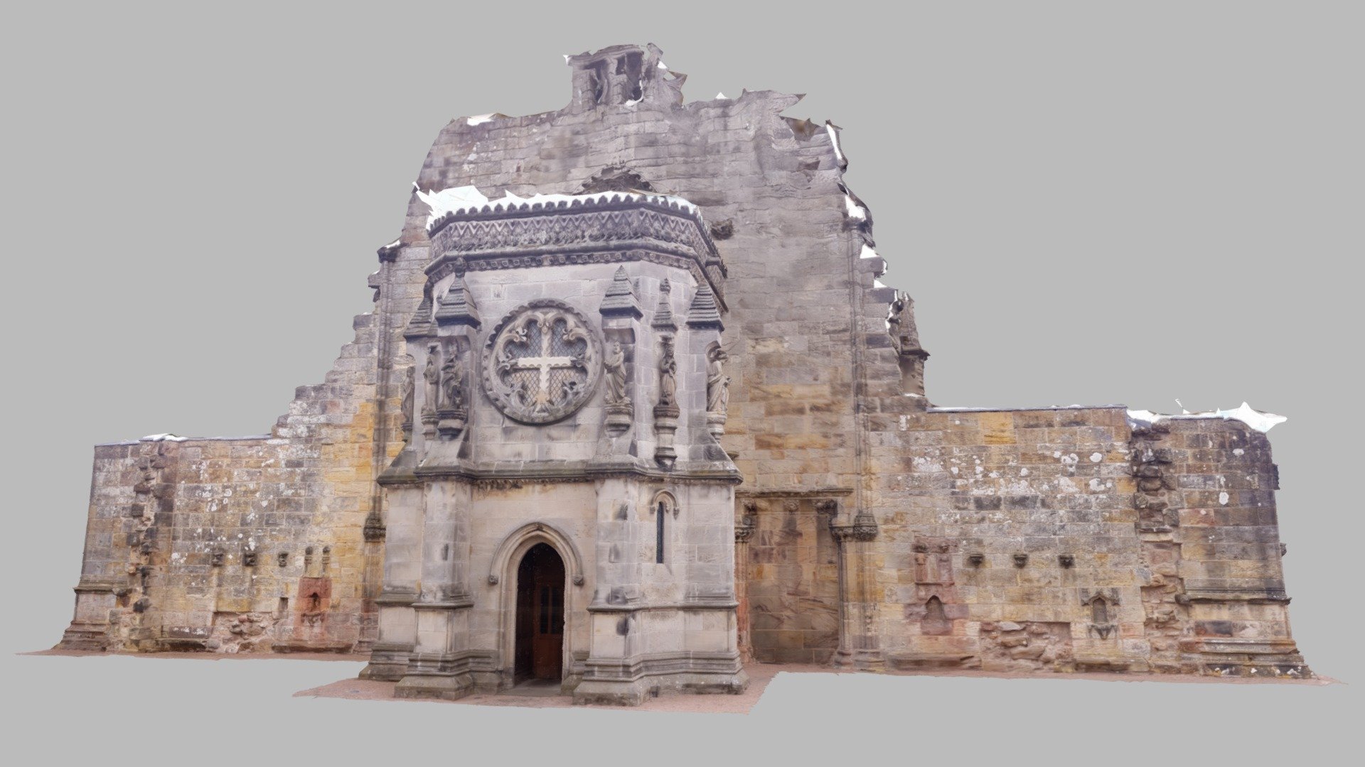 Scotland: Roslin, Rosslyn Chapel - 3D model by Daniel Muirhead ...