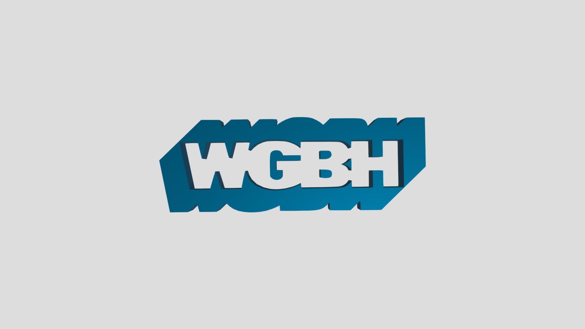 WGBH_logosvg - Download Free 3D model by DesChafe (@dchafe14_s ...