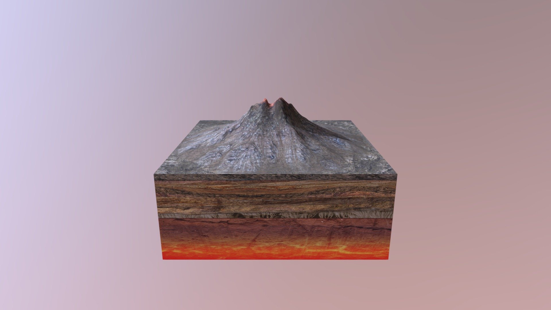 Volcano - 3D model by SilVRcraft (@silverseamedia) [2cd4dc9] - Sketchfab