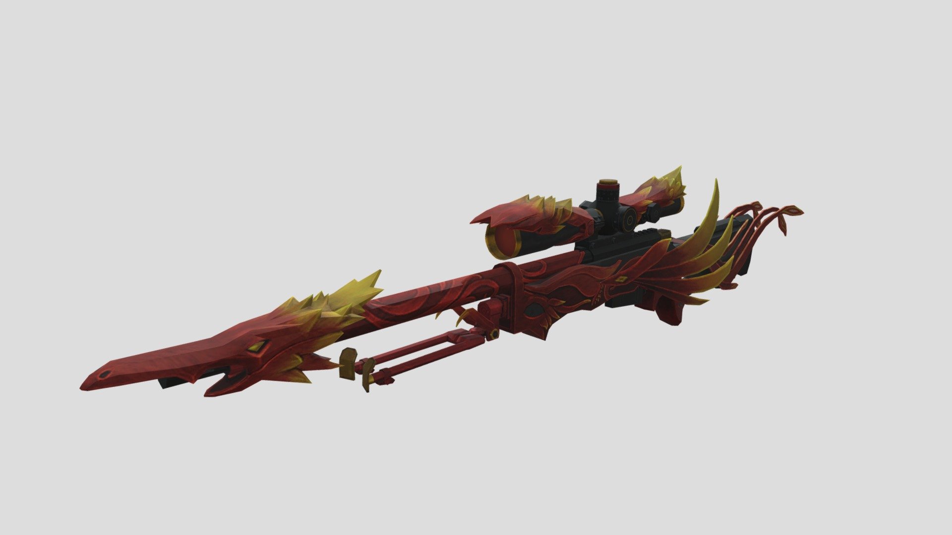 Vermilion Bird - Buy Royalty Free 3D model by Ziky Andeska ...