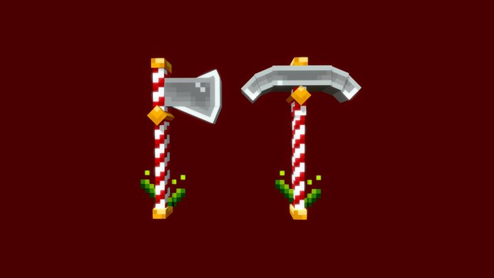 Pickaxe 3D models - Sketchfab