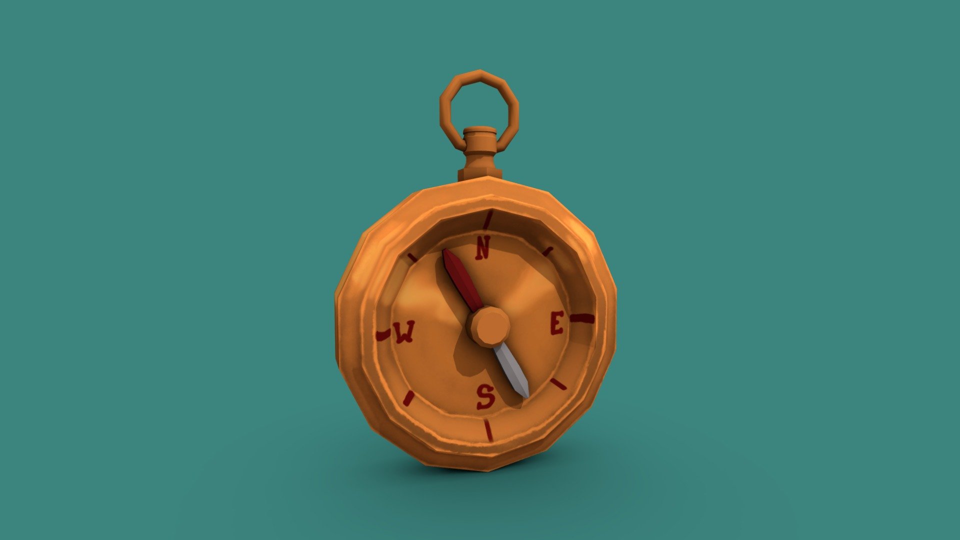 Compass (handpaint) - Download Free 3D model by KikButovsky [2cd619c ...