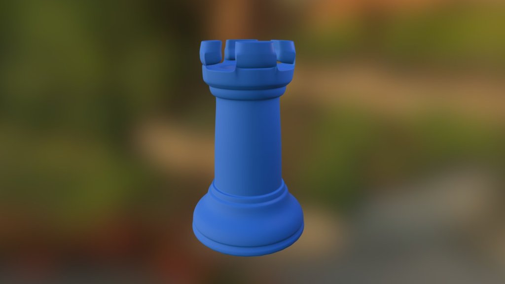 Rook-blue - 3D model by beeaar [2cd830e] - Sketchfab